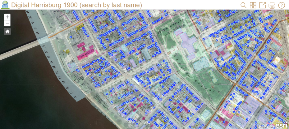 Interactive Maps of Harrisburg – Digital Harrisburg