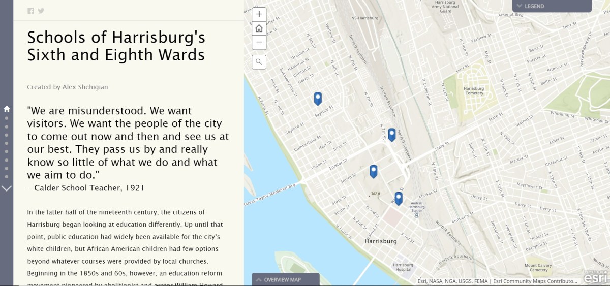 Sharing the Stories of Harrisburg’s Schools through Story Maps ...