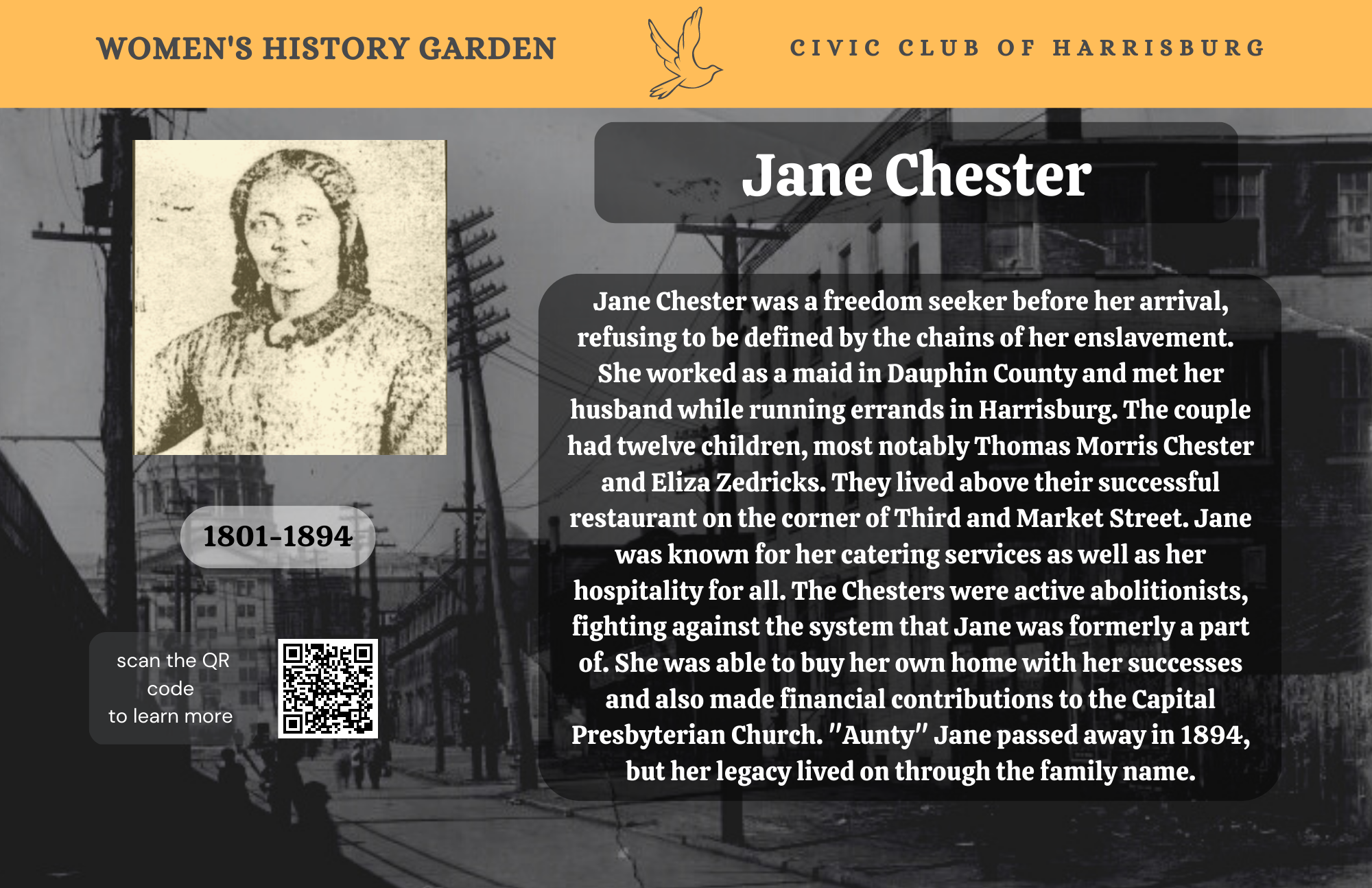 The Newest Contributions to the Women’s History Garden – Digital Harrisburg