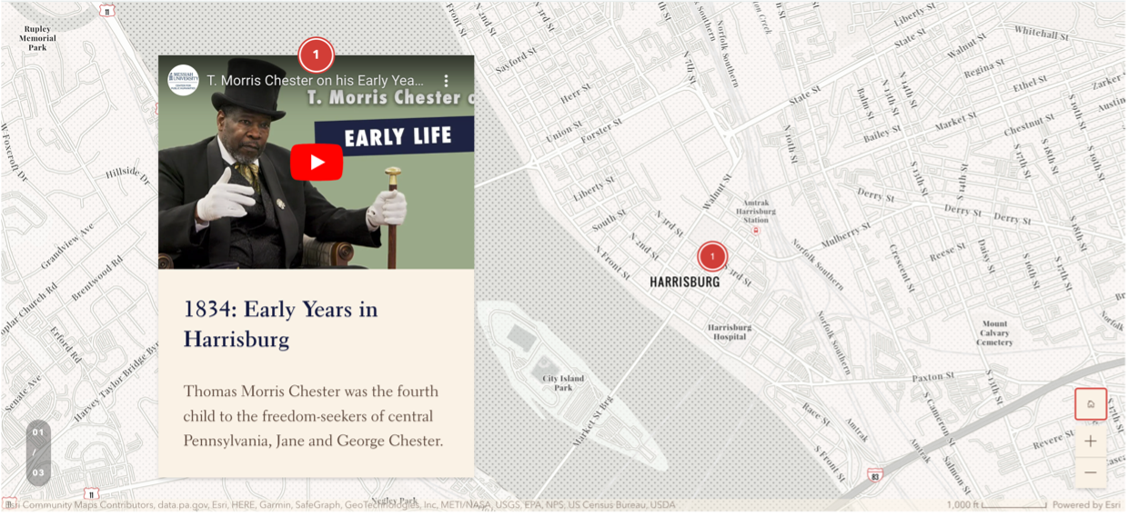 Along the Chester Way: Visualizing History with Story Maps – Digital ...